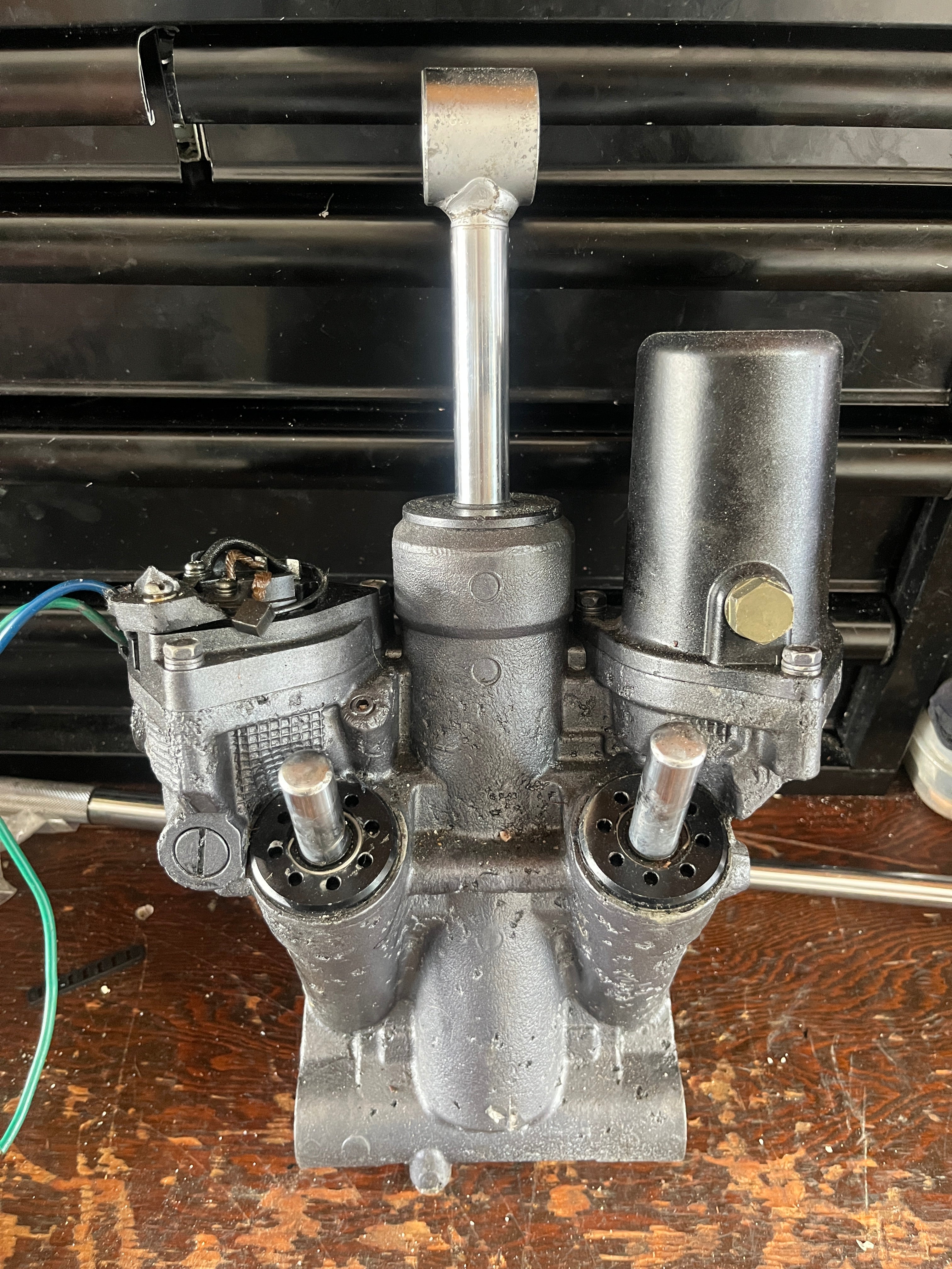 PARTS f 150 hp Yamaha PTT POWER TRIM UNIT 63P-43800-13-00 four stroke ...