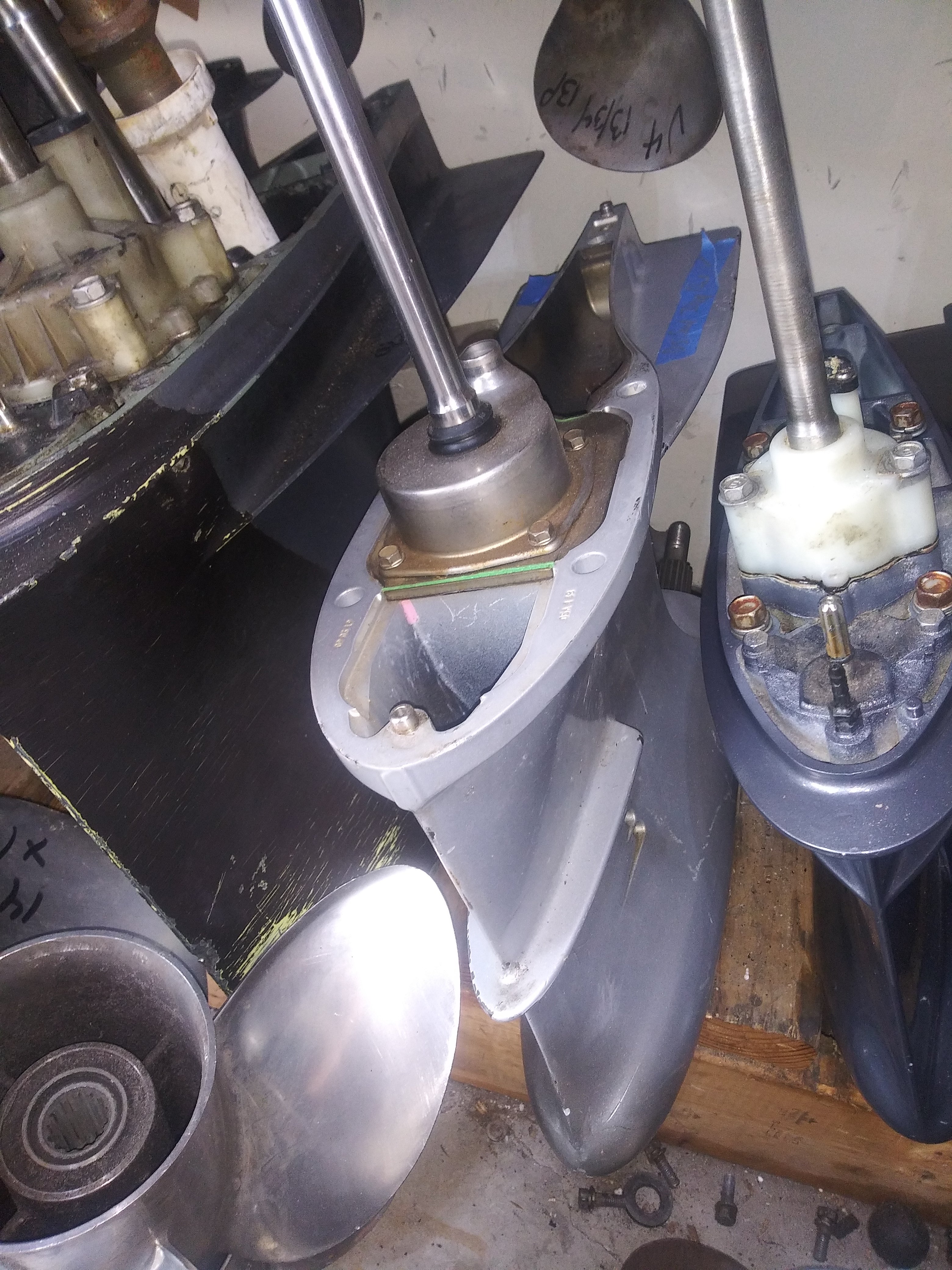 Mercury 20 inch Torque Master Pro XS clean lower unit resealed – Marine ...