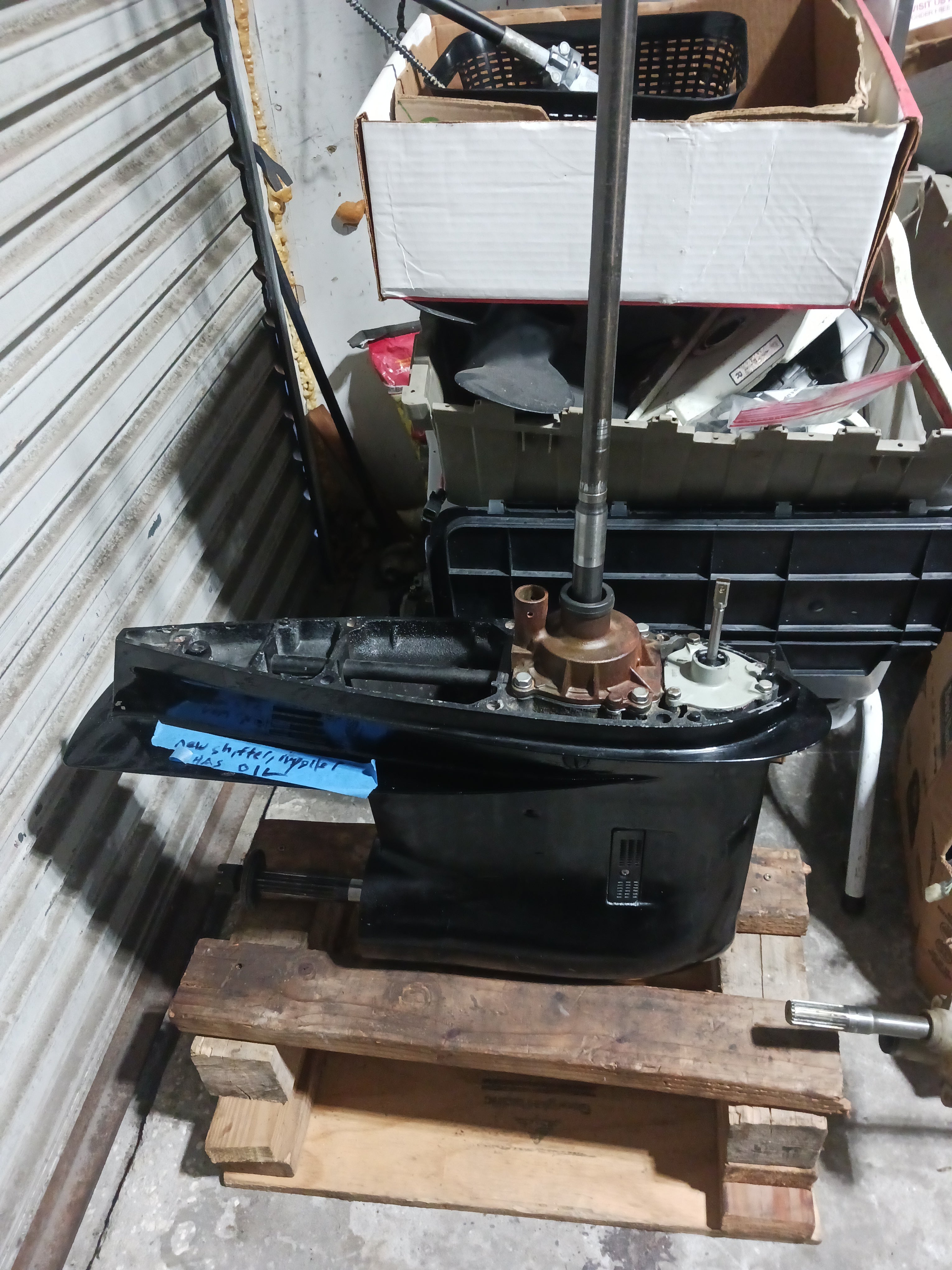 DT dt 150hp, 175, 200, 225, 250 Suzuki 25 inch lower unit standard rot ...