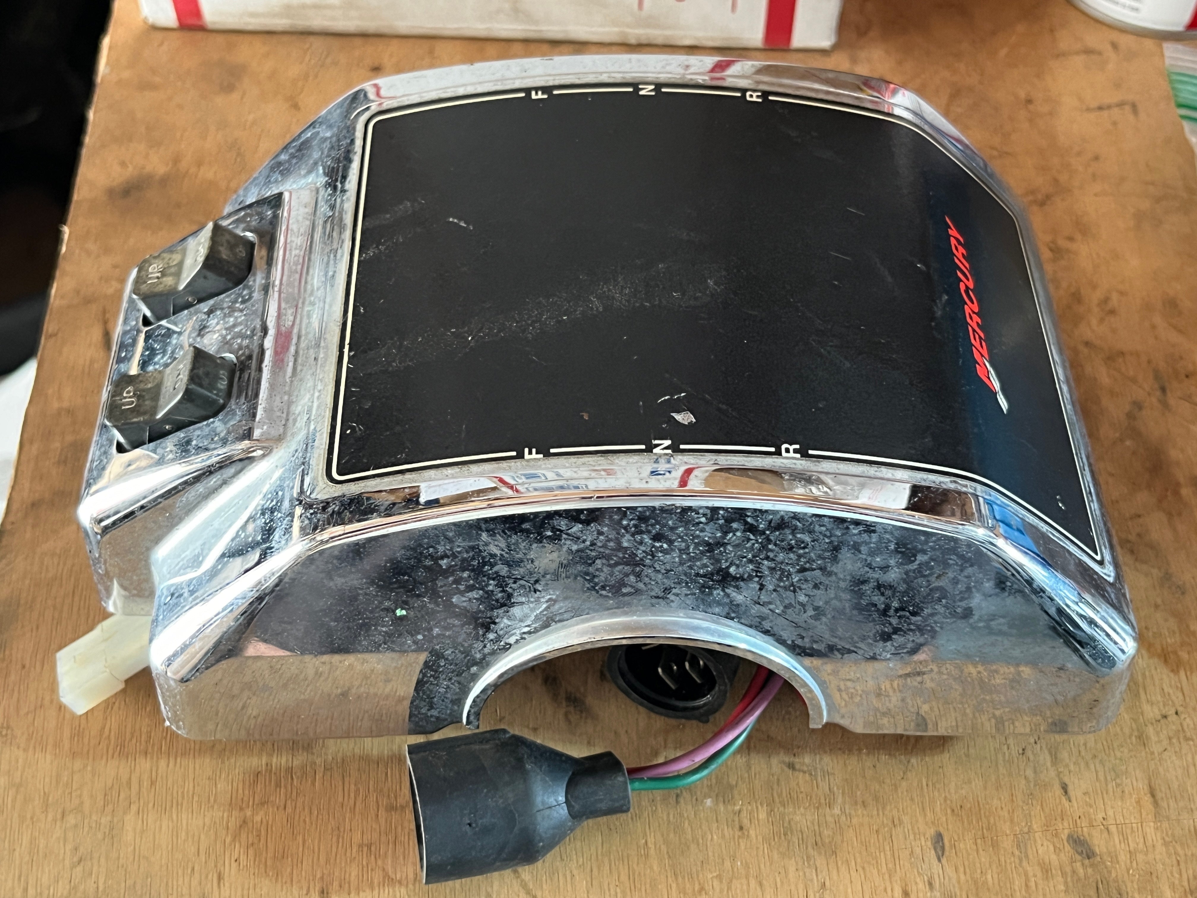 Mercury Top Mount Binnacle Remote Control Cover 877702T2 877702 with T ...