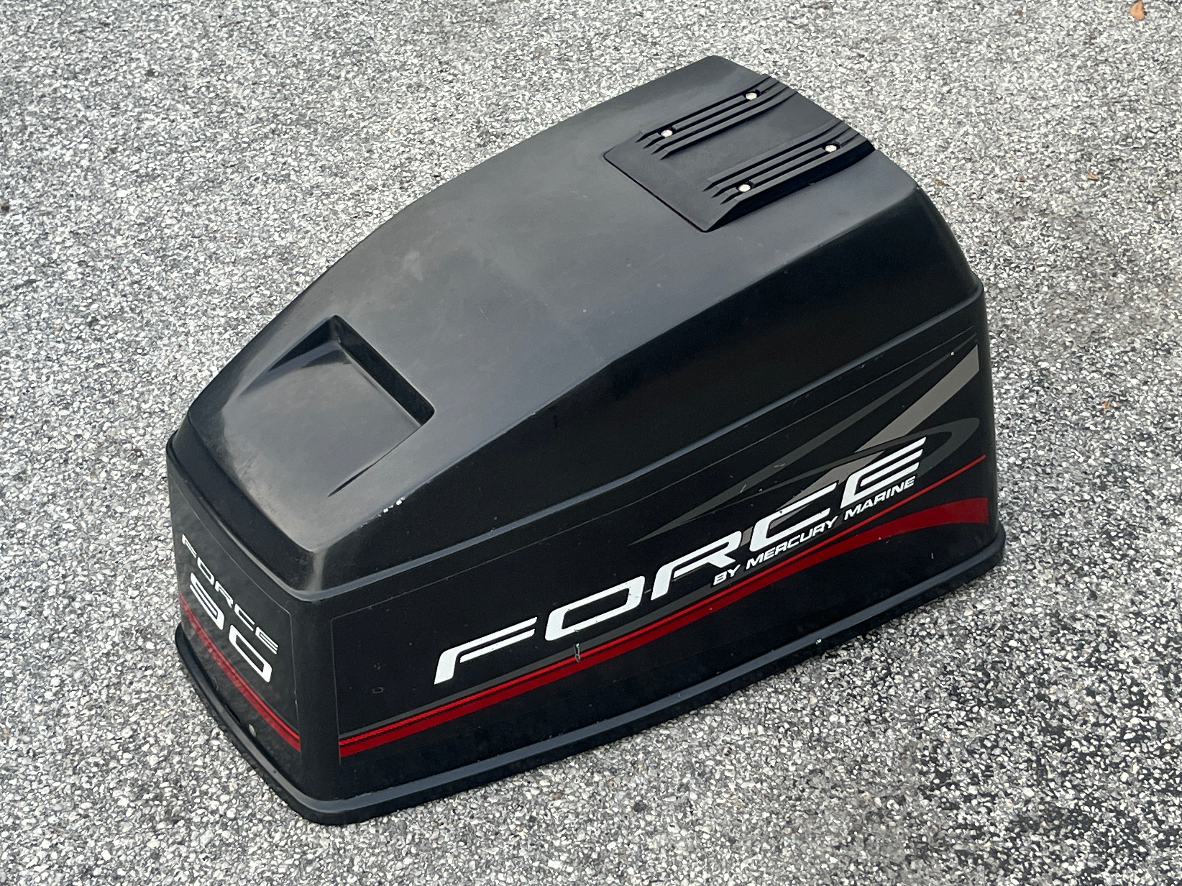 90 hp Force Marine 819364A7 TOP COWL ASSEMBLY two stroke outboard 1996 ...