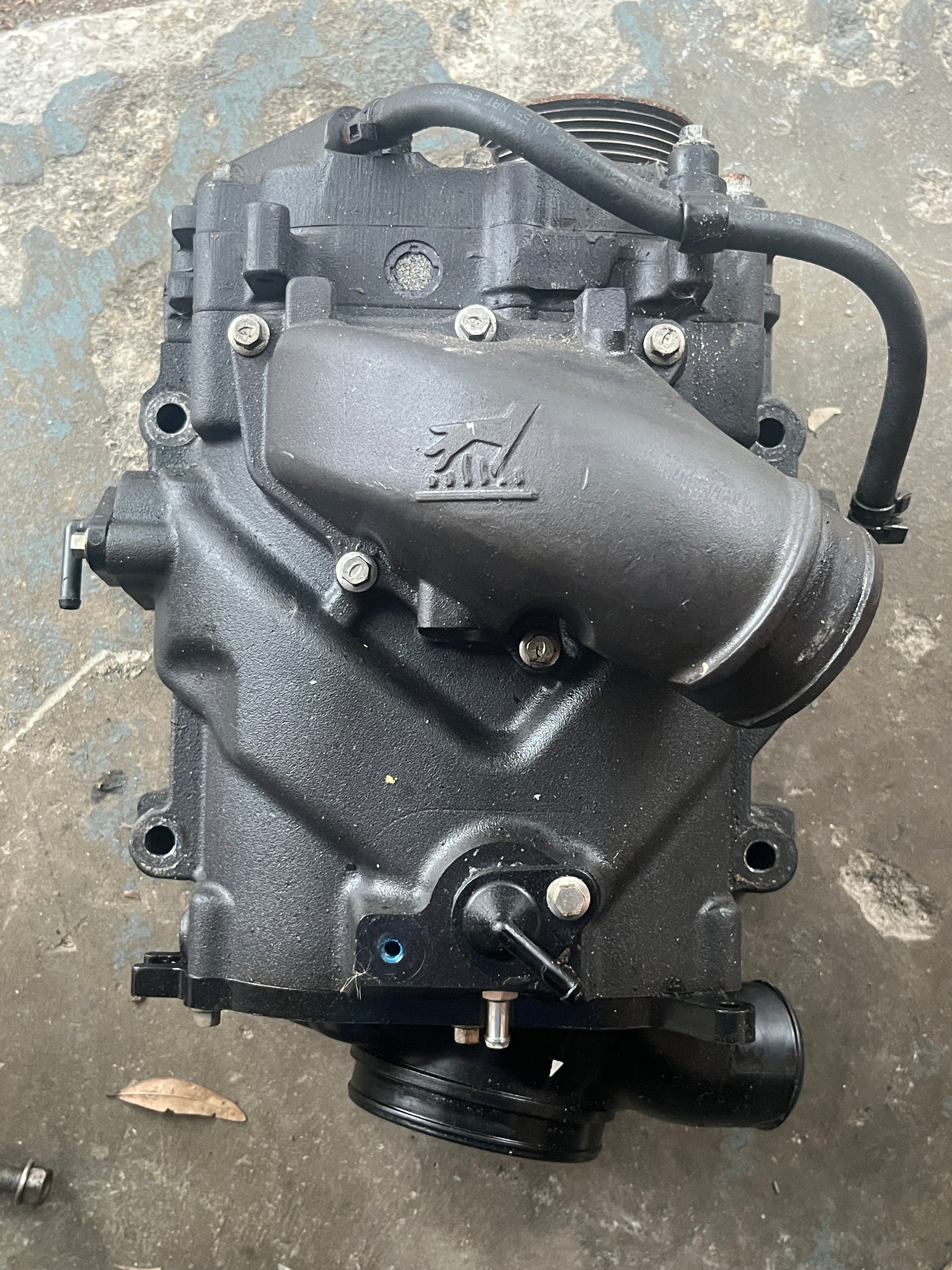 350 400 hp Mercury Verado SUPERCHARGER 8M0102453 intake four stroke ...